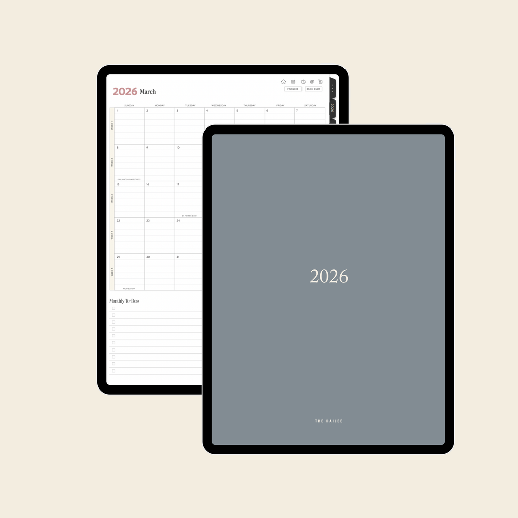 2026 Digital Weekly Planner for Students – The Dailee