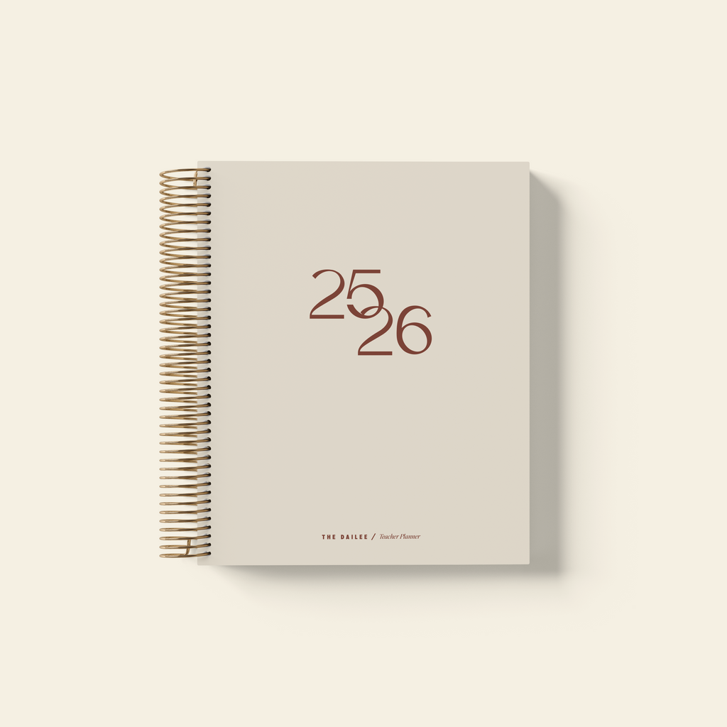 2025-2026 Teacher Planner – The Dailee