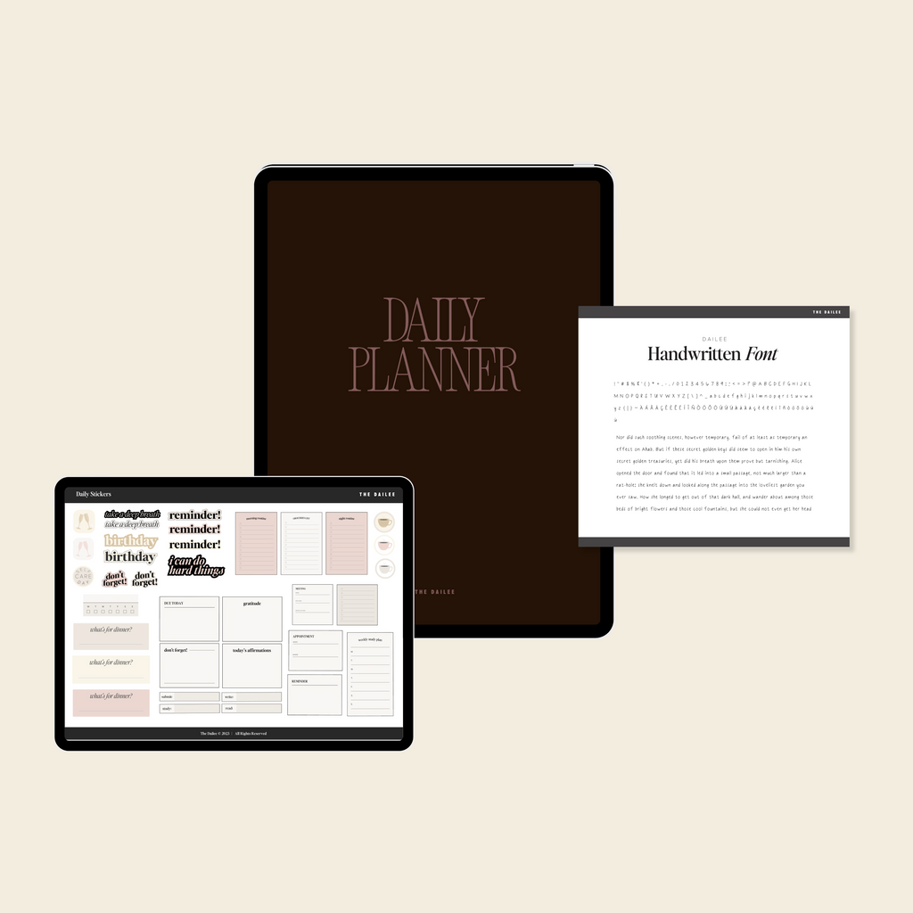 2025-2026 Digital Planner for Moms Bundle – The Dailee