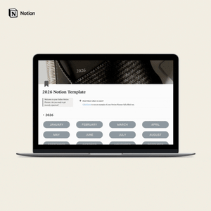 2026 Notion Template – The Dailee