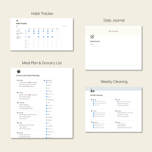 2026 Advanced Notion Template – The Dailee