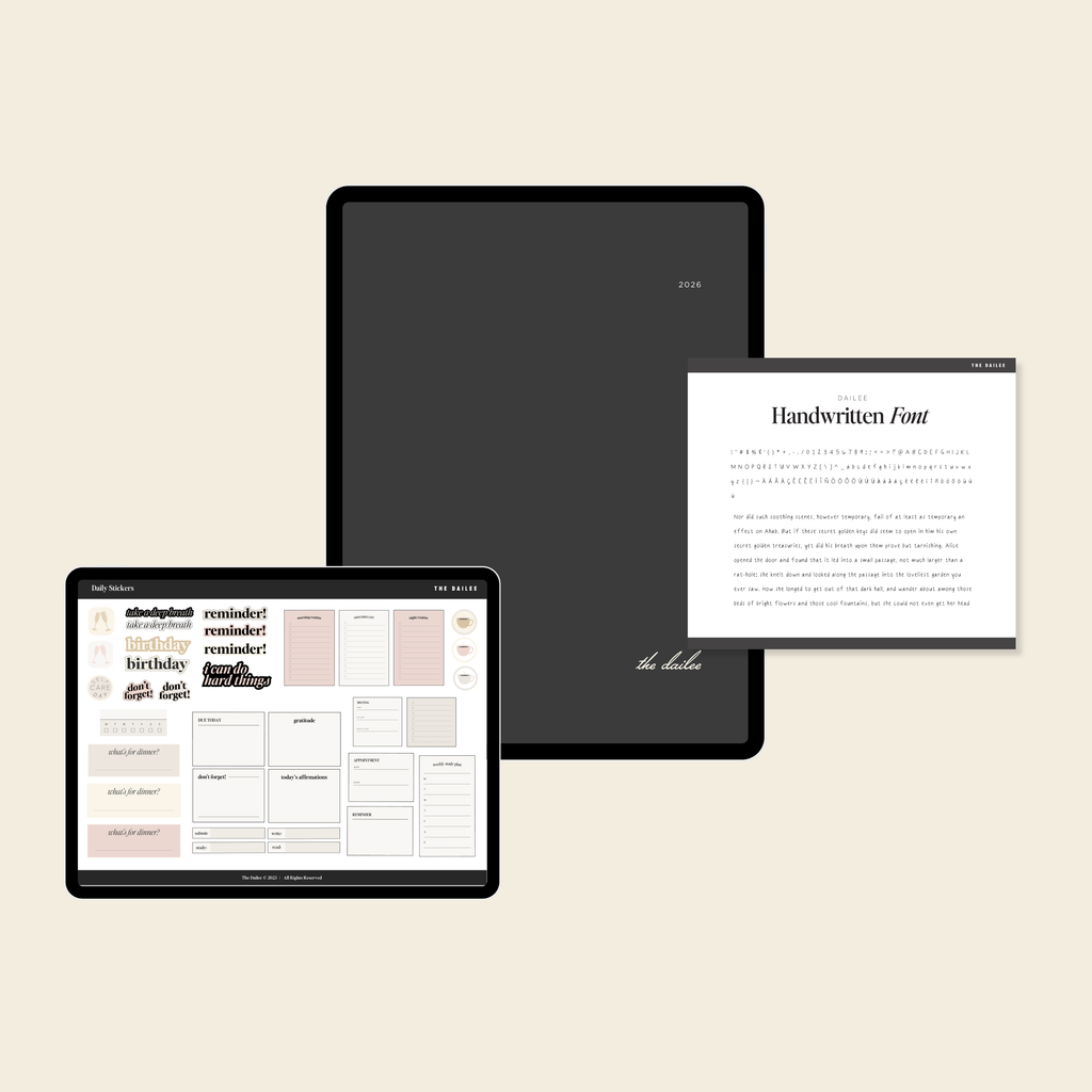 2026 Digital Planner for Moms Bundle – The Dailee