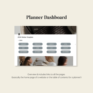 2026 Notion Template – The Dailee