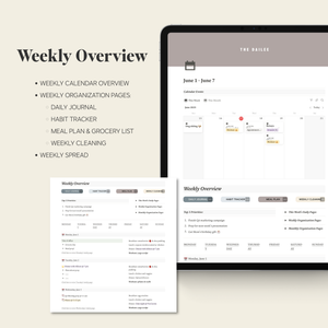 2026 Advanced Notion Template – The Dailee