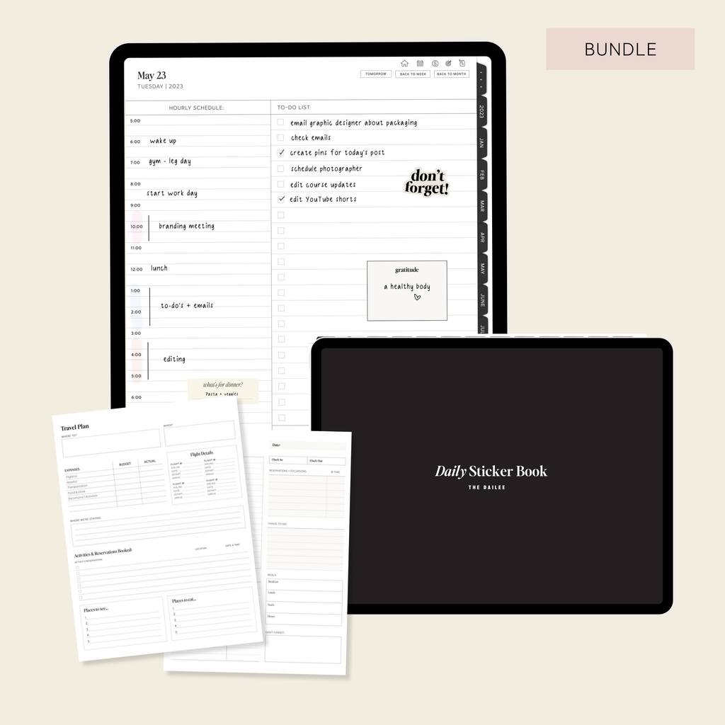 Digital Accessory Bundle – The Dailee