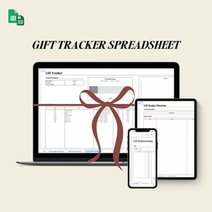 Gift Tracker Spreadsheet – The Dailee